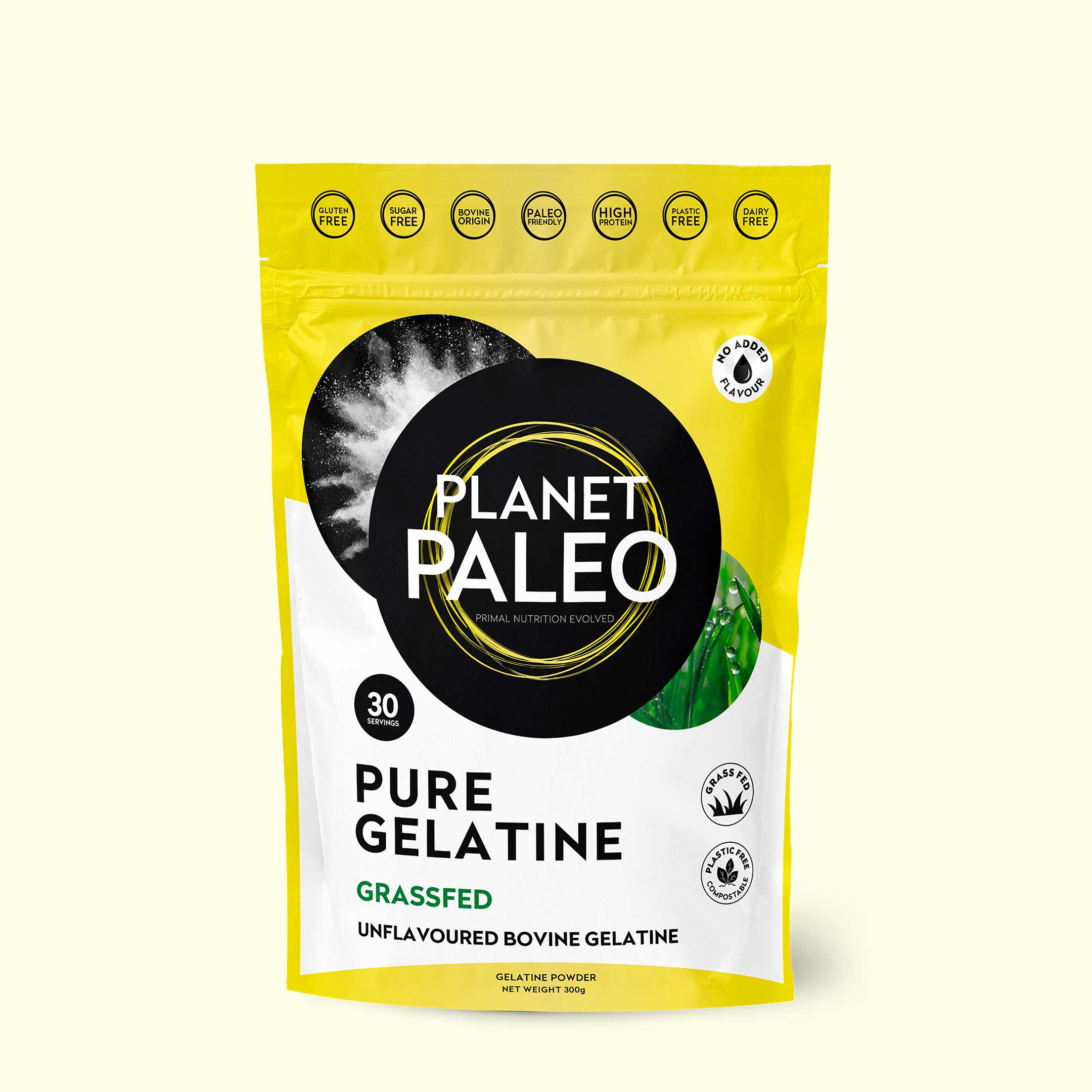 Pure Gelatine Powder | Collagen Support for Joints & Digestion – Planet ...